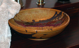 Handmade Pottery Sink